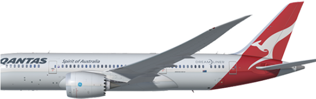 Download Plane Png Transparent Images - Qantas - Full Size PNG Image ...