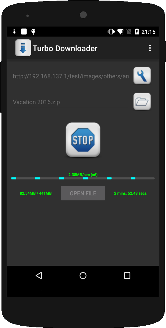 Download Turbo Downloader - Smartphone - Full Size PNG Image - PNGkit