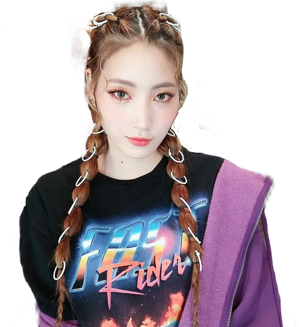 Download Transparent Kpop Sticker - Girl - PNGkit