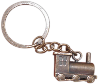 Download Old Train Keyring - Keychain - Full Size PNG Image - PNGkit