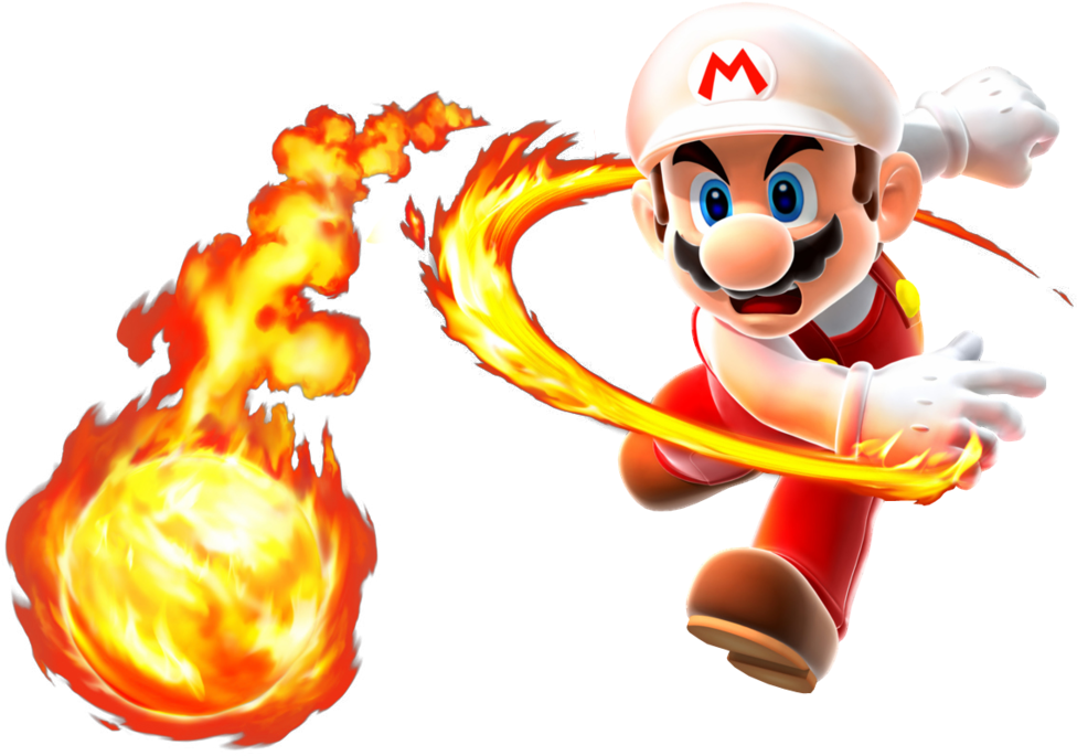 Download Fire Mario - Super Mario Galaxy Fire Mario - Full Size PNG ...