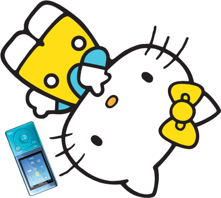 Download Hello Kitty Yellow Clipart - Full Size PNG Image - PNGkit