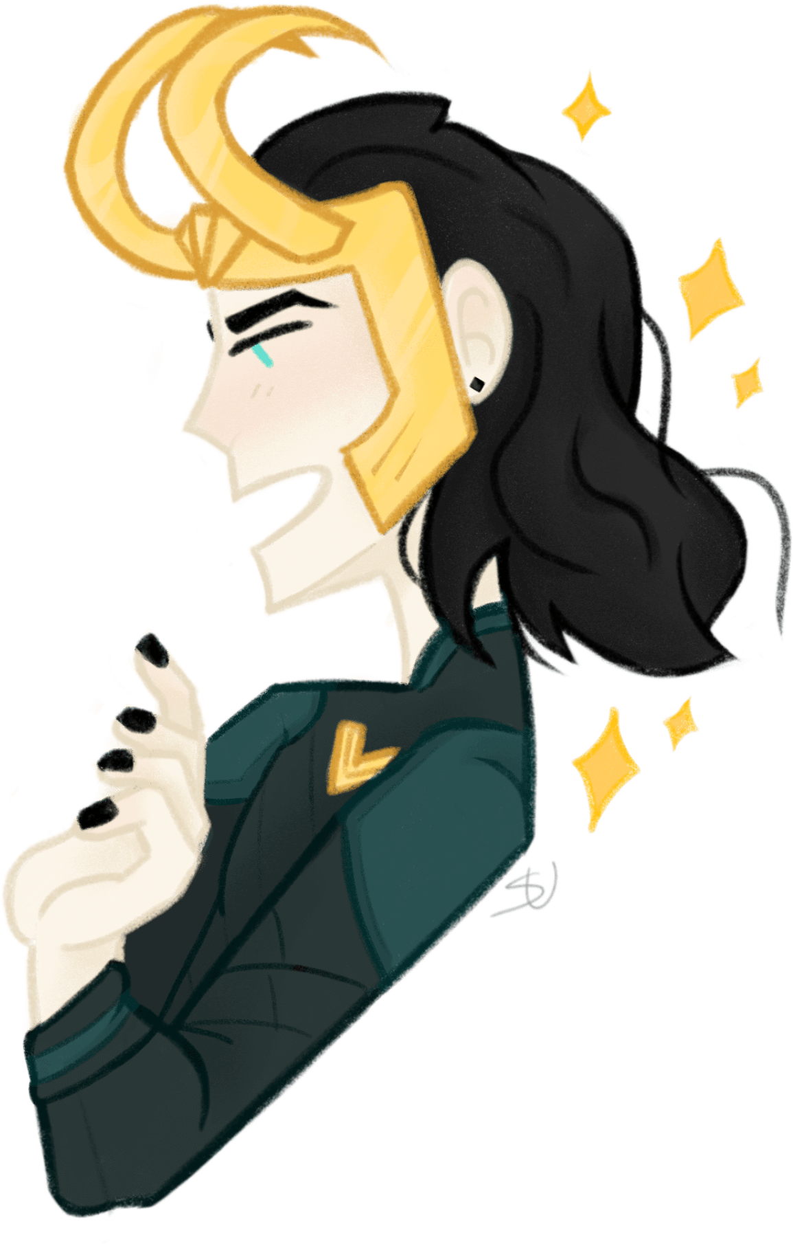 Download Loki's Profile - Loki - Full Size PNG Image - PNGkit