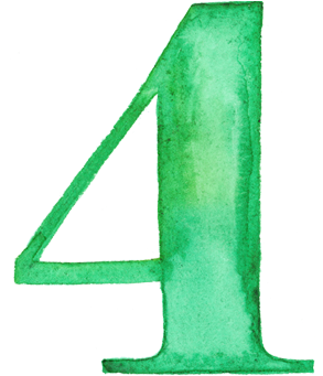 Download Watercolor Numbers By Giuseppe Salerno, Via Behance ...