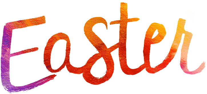 Download Transparent Easter Sunday Png - Text Easter Png - PNGkit