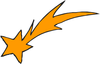 Download Shooting Star - Clip Art - Full Size PNG Image - PNGkit