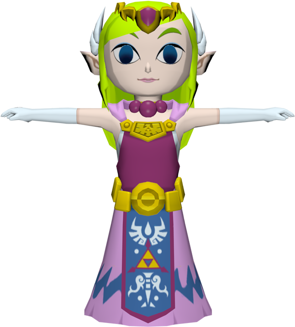 Download Download Zip Archive - Legend Of Zelda Wind Waker Model - Full ...