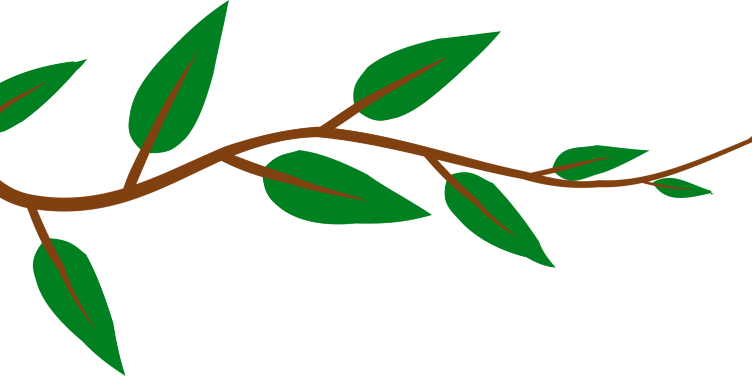 Download Computer Icons Leaf Download Vine Plant - Leaves On A Stick ...