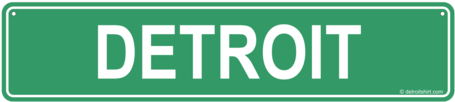 Download Detroit Street Sign - Sign - Full Size PNG Image - PNGkit