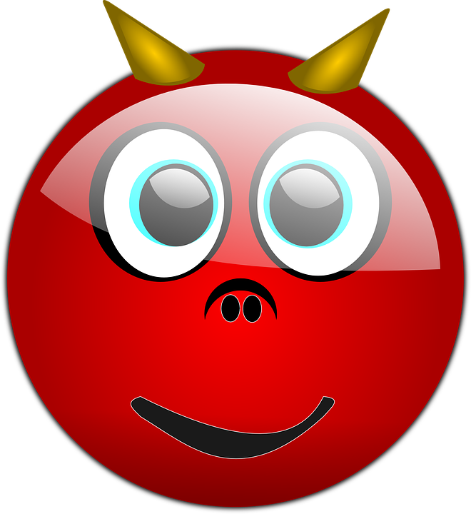 Download Devil, Demon, Happy, Emoticon, Emotions, Smiley, Red - Devil ...