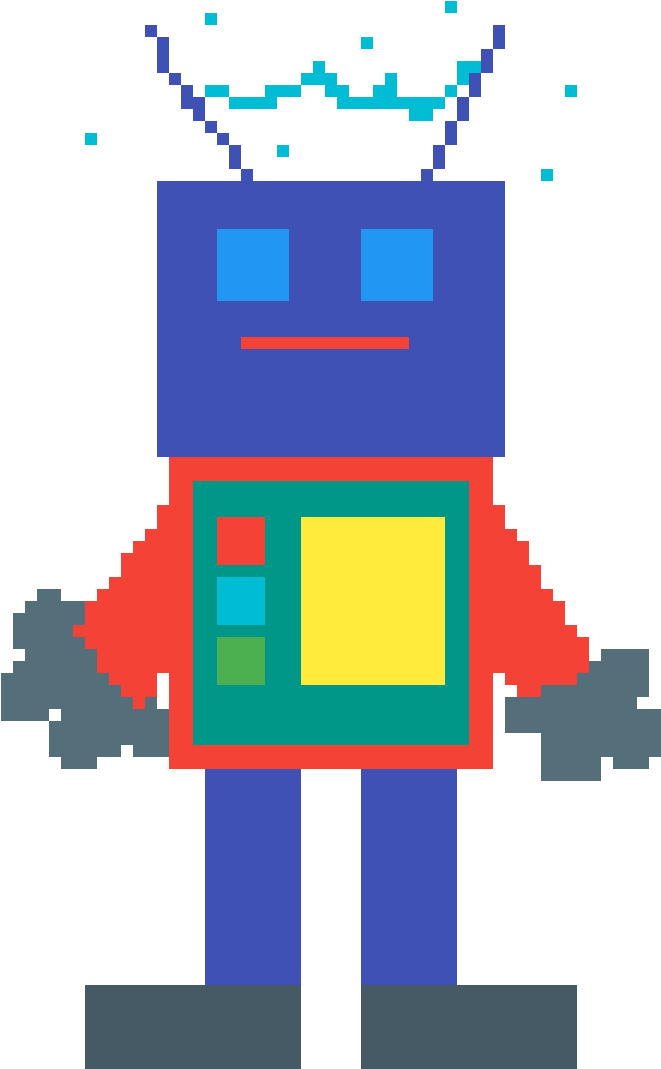 Download Space Robot Atari - Illustration - Full Size PNG Image - PNGkit