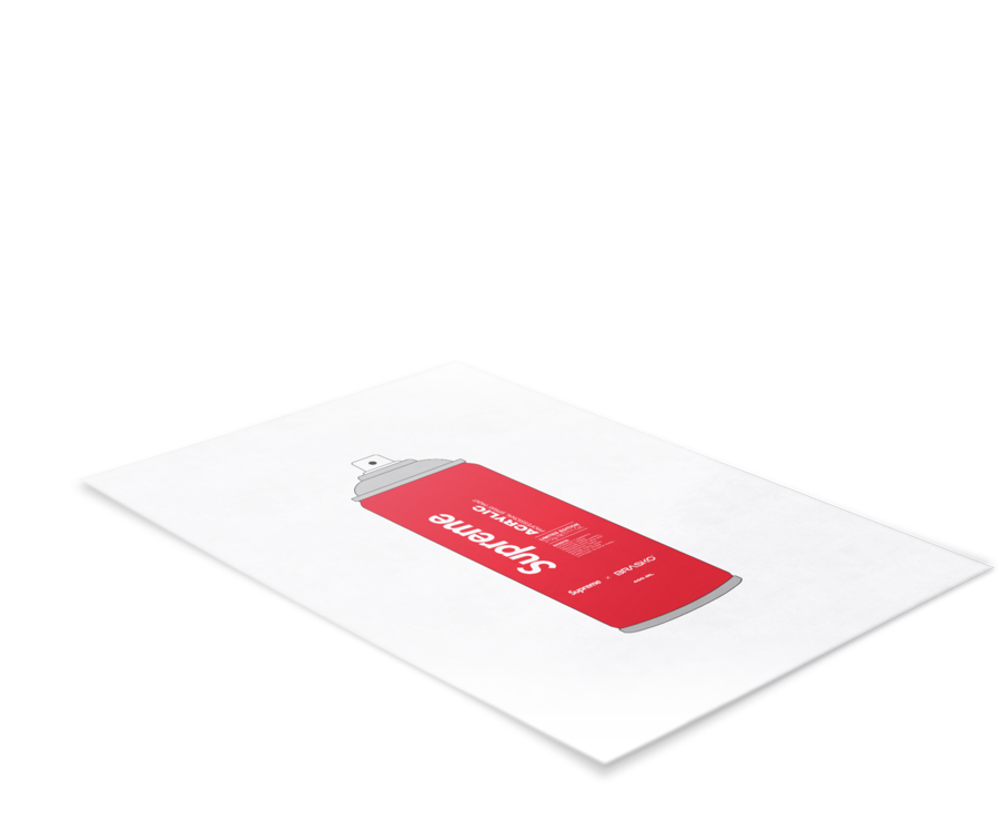 Download Supreme Spray Paint Poster - Full Size PNG Image - PNGkit