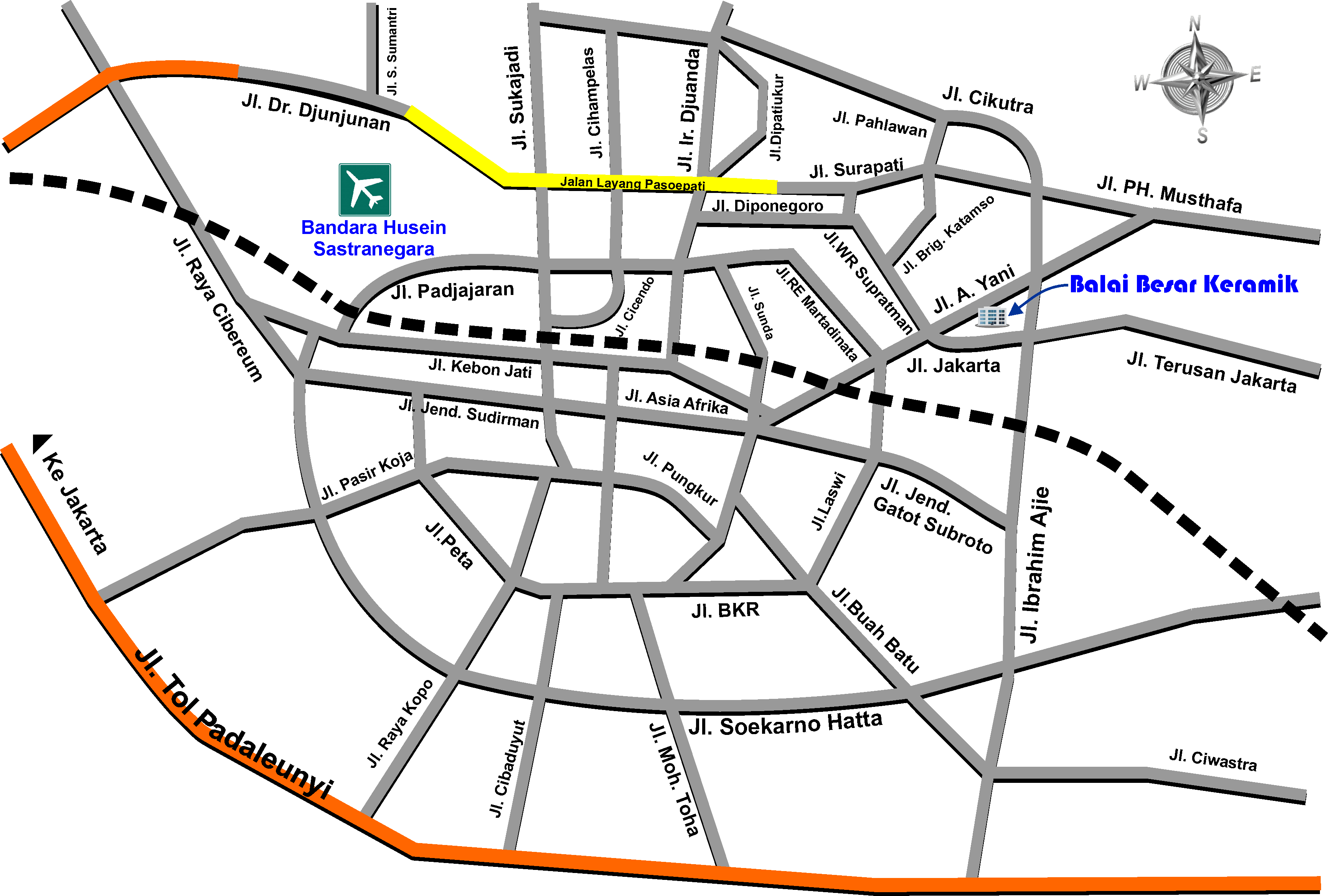 Download Organisasi - Peta Kota Bandung Png - Full Size PNG Image - PNGkit