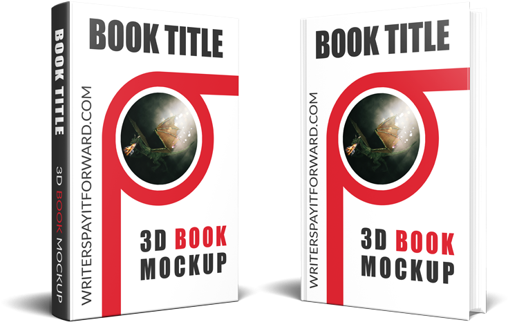 Download 3d Book Mockup Hardcover - Written Ads - Full Size PNG Image ...