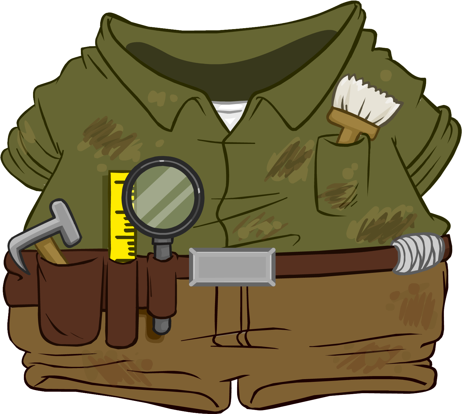 Download Conjunto De Arqueologo Icono - Archaeologist Vest - Full Size ...