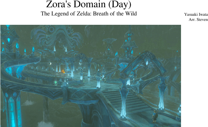 Download Transparent Zora's Domain - Botw Zora - PNGkit