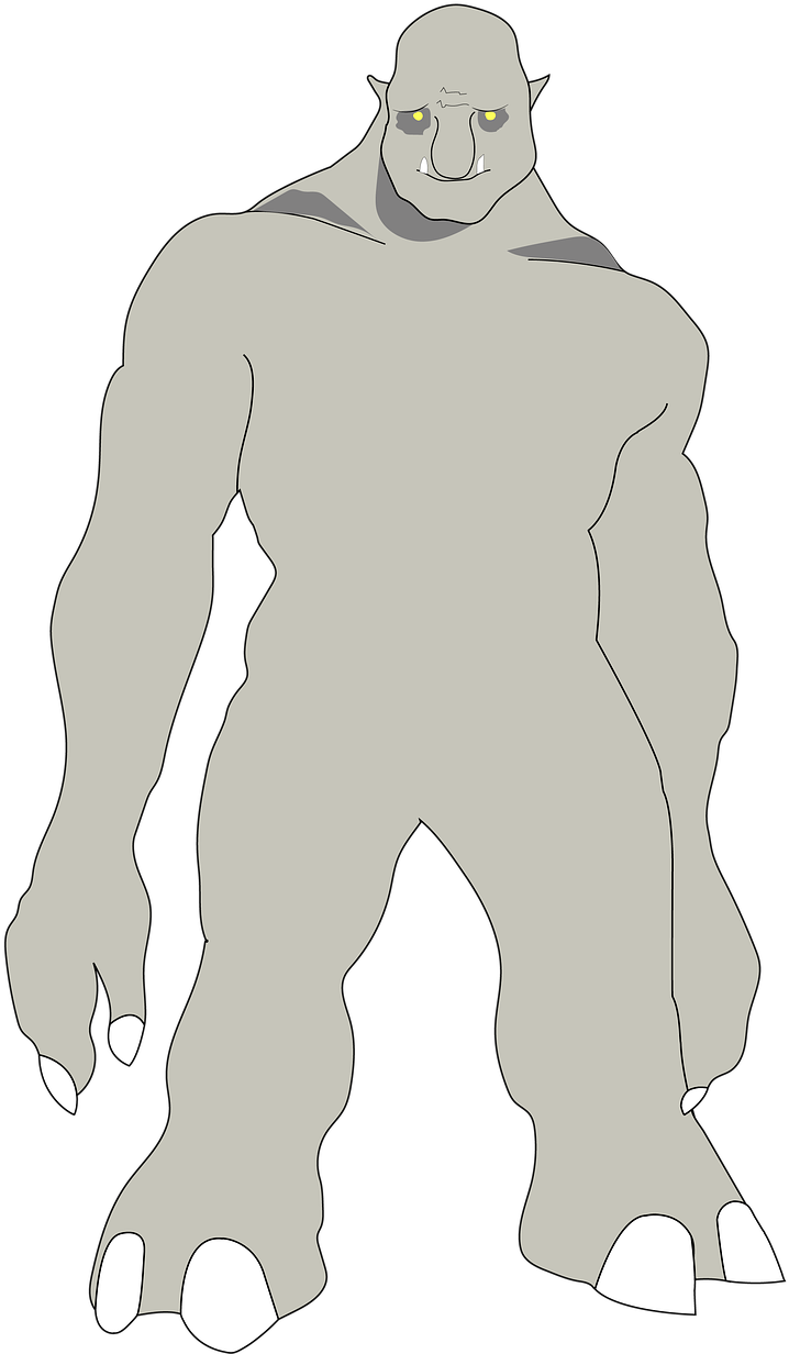 Download Troll Monster Horror - Illustration - Full Size PNG Image - PNGkit