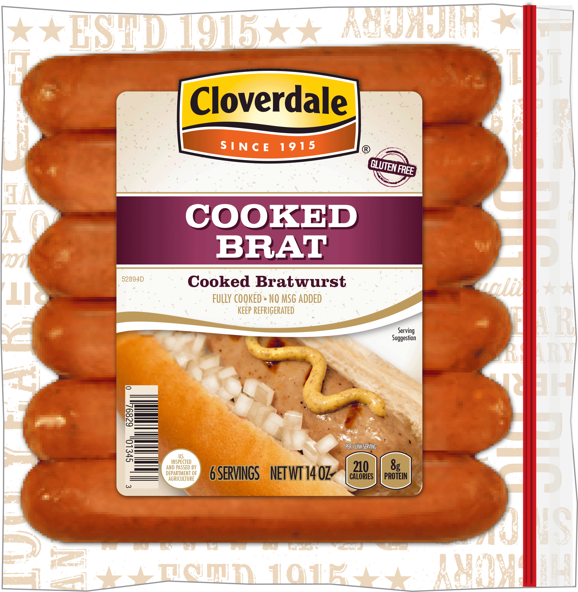 Download Thrill Your Grill With Our Fully Cooked Brats - Cloverdale ...