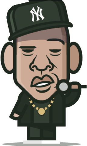 Download Jay Z Clipart Caricature - Cartoon - Full Size PNG Image - PNGkit