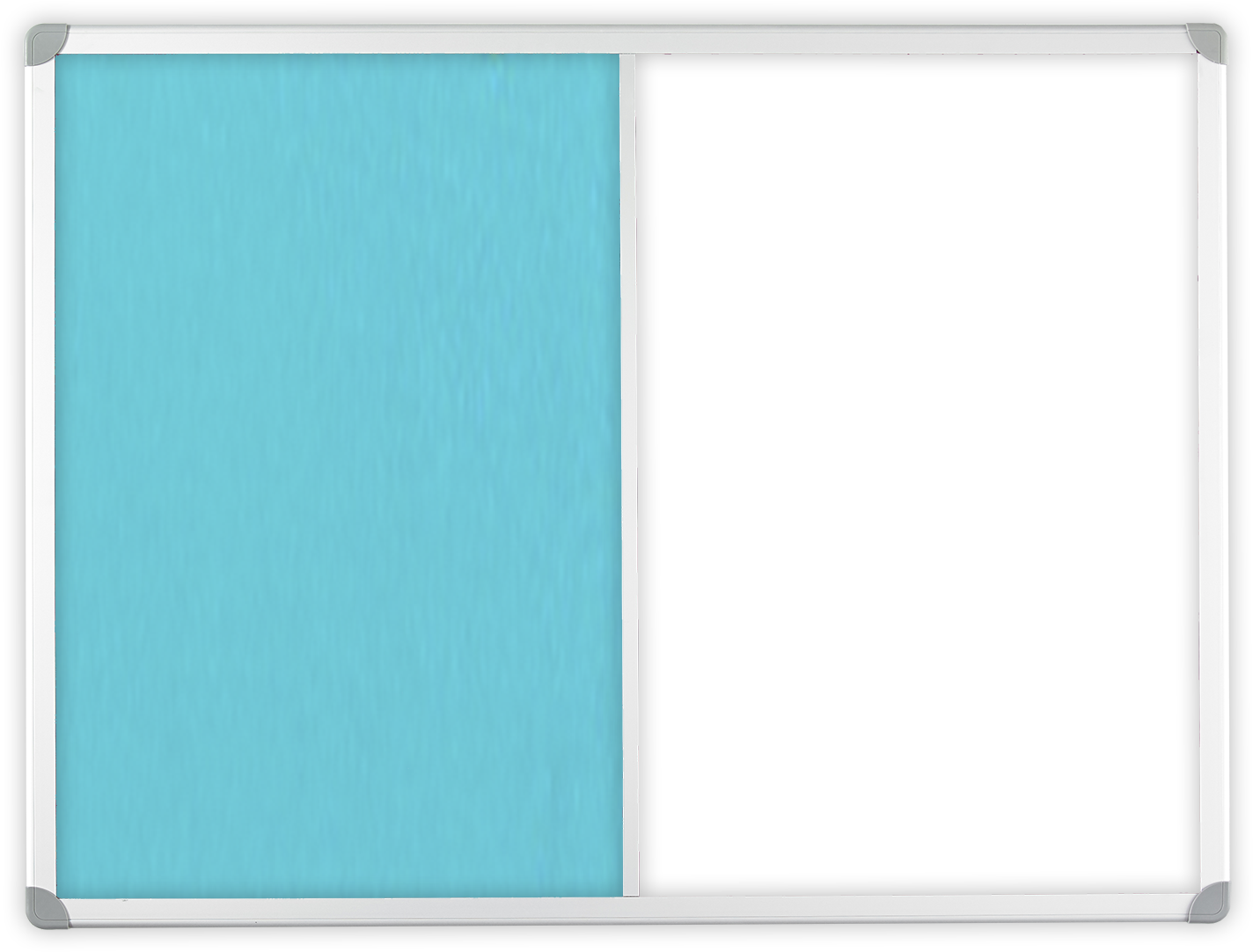Download White And Turquoise Combi Board - Display Device - Full Size ...