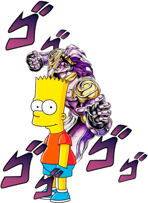 Download Bartholomew Jojo Simpson - Graphic Design - Full Size PNG ...