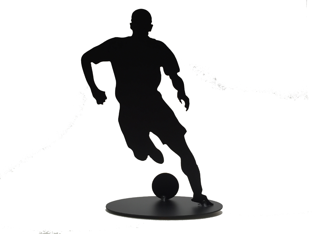 Download Soccer Player - Male - Metal Art - Made In Canada Gifts ...