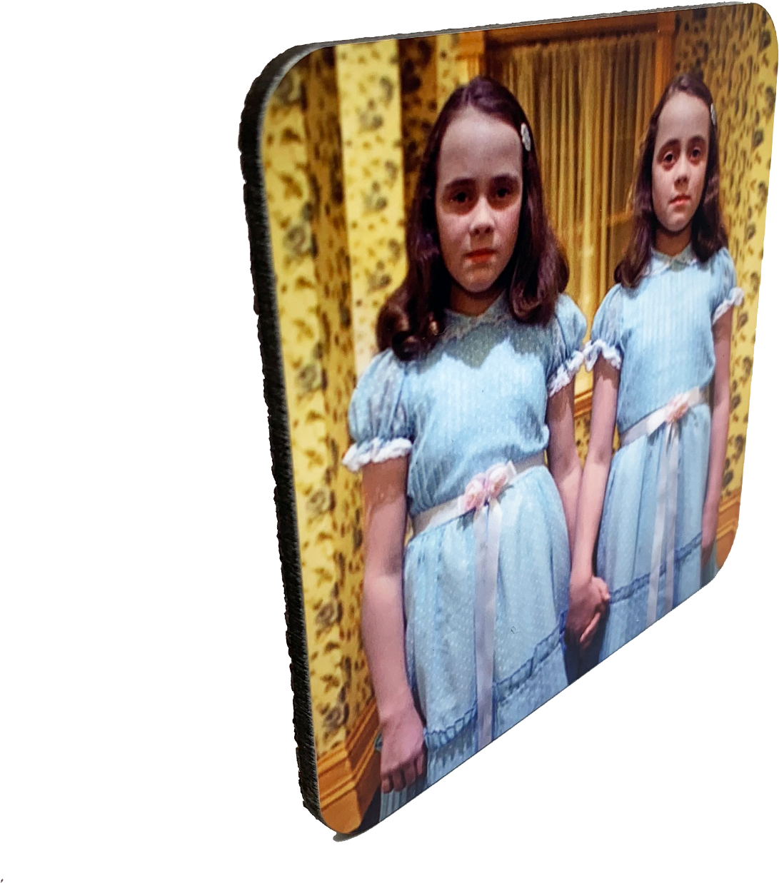 Download The Shining Twins Drink Coaster - Shining Twins - Full Size ...