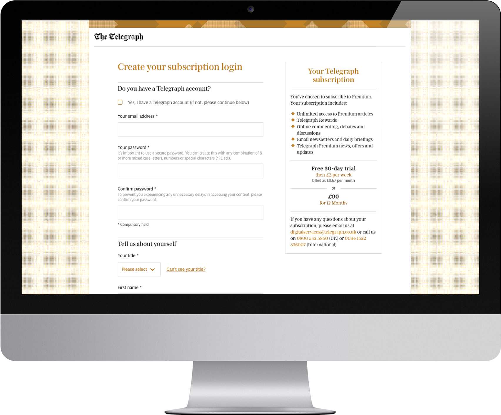 Download Telegraph Premium Forms - Web Design Latest News - Full Size ...