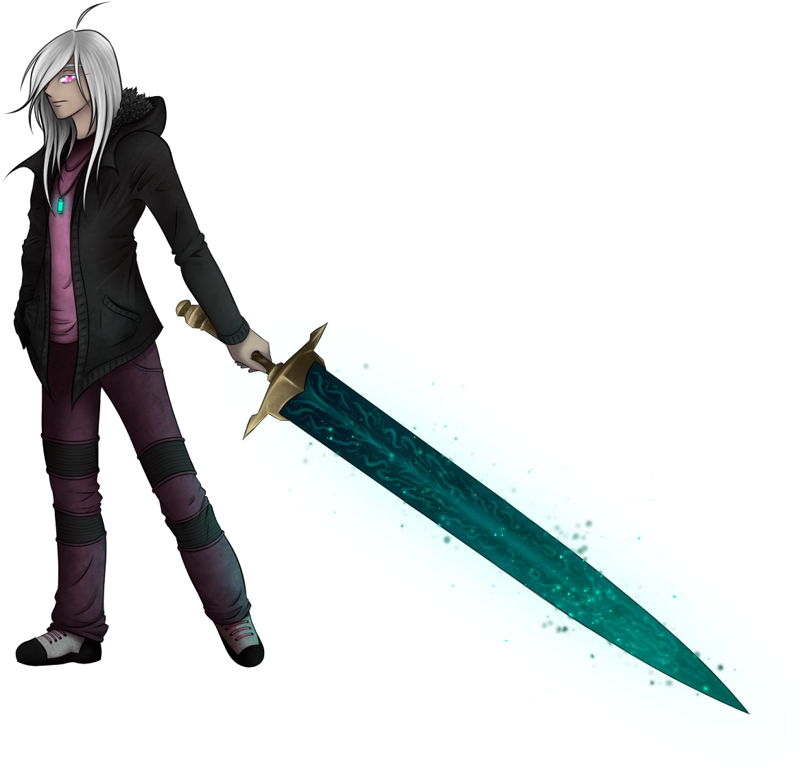 Download My Edgelord Character, Mercury, For Another World Of - Cartoon ...