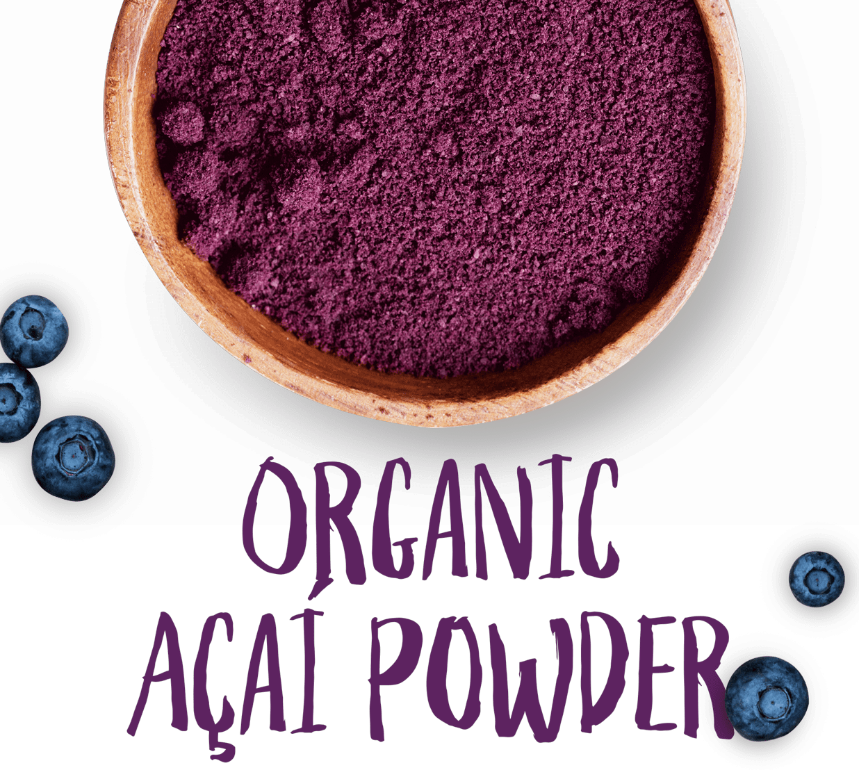 Download Organic Acai Powder - Açaï Powder - Full Size PNG Image - PNGkit