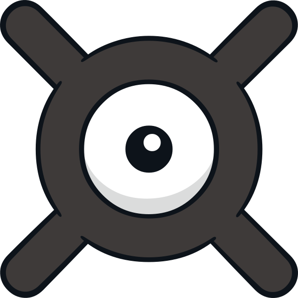 Download Tm Moves Unown-x Can Learn - Unown X - Full Size PNG Image ...
