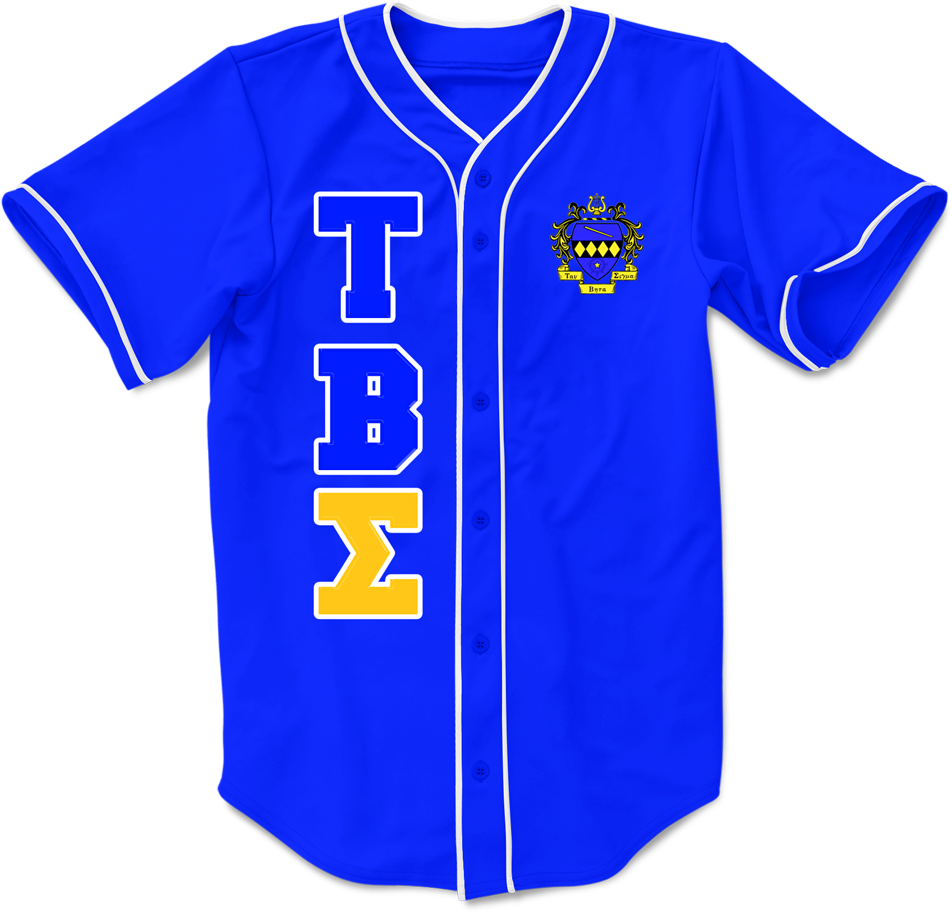 Download Tau Beta Sigma Embroidered Greek Baseball Jersey - Alpha Phi ...