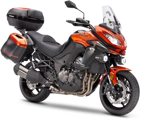 Download Candy Burnt Orange / Flat Ebony - Kawasaki Versys 1000 2019 ...