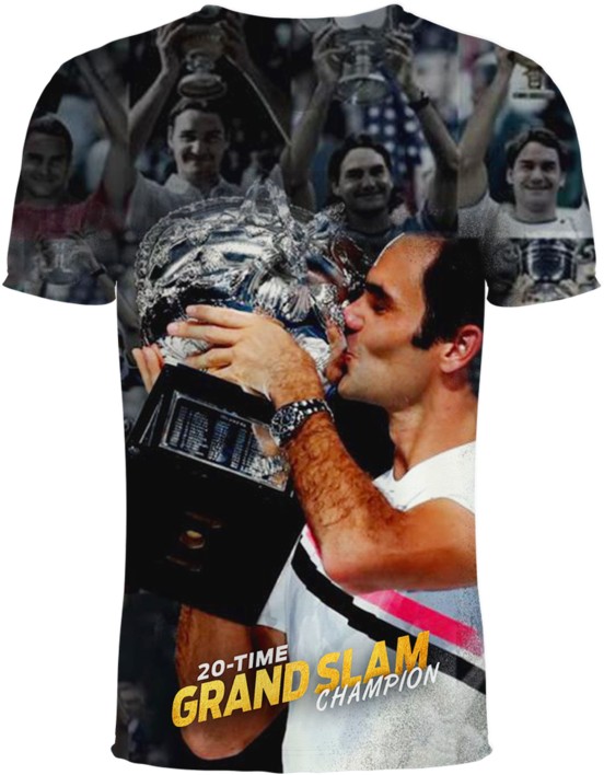 Download Roger Federer Tennis 3d T-shirt - Roger Federer Australian ...