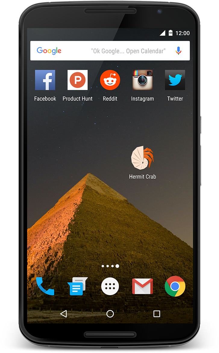 Download Icons On Your Home Screen - Nexus 5x - Full Size PNG Image ...