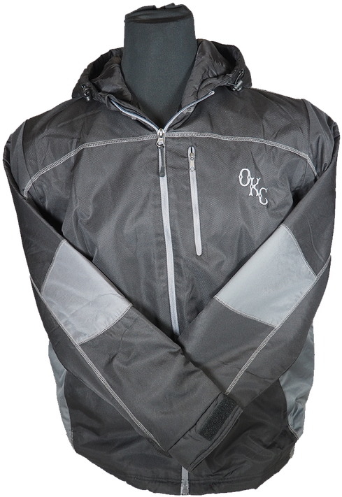 Download Transparent Okc Logo Jacket - Leather Jacket - PNGkit