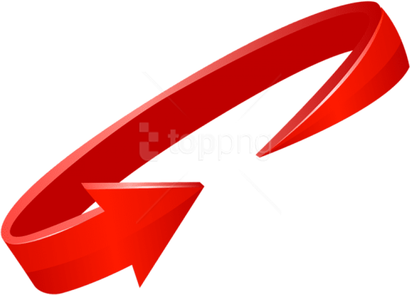 Download Free Png Download Red Circle Arrow Transparent Clipart - Red ...