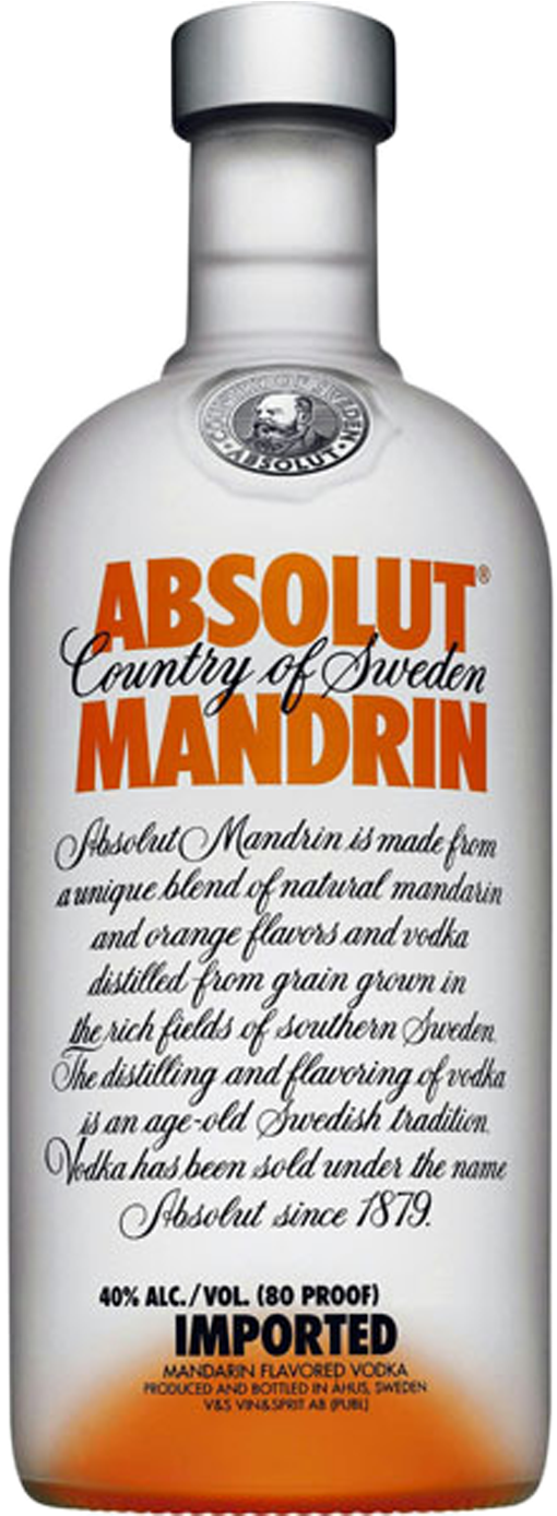 Download Absolut Mandarin 75 Cl[sweden] - Absolut Vodka Mandarin 75cl ...