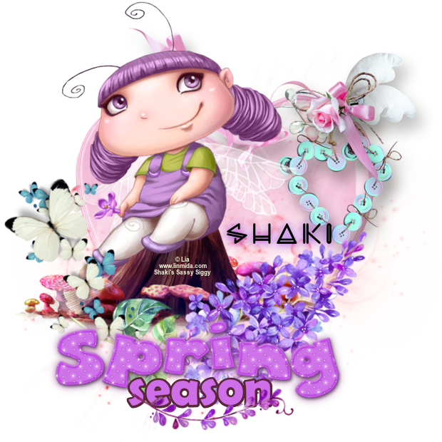 Download Glitter Text » Personal » Spring Season ~ Shaki - Illustration ...