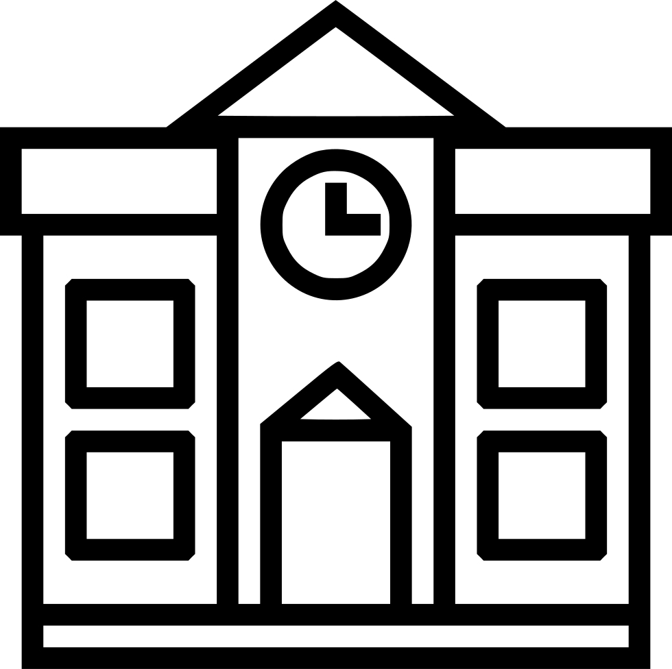 Download Png File - Building School Icon Png - Full Size PNG Image - PNGkit