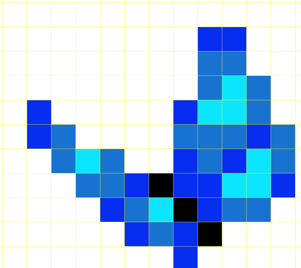 Download I Created A Pixel-template Of A Butterfly For R/place ...