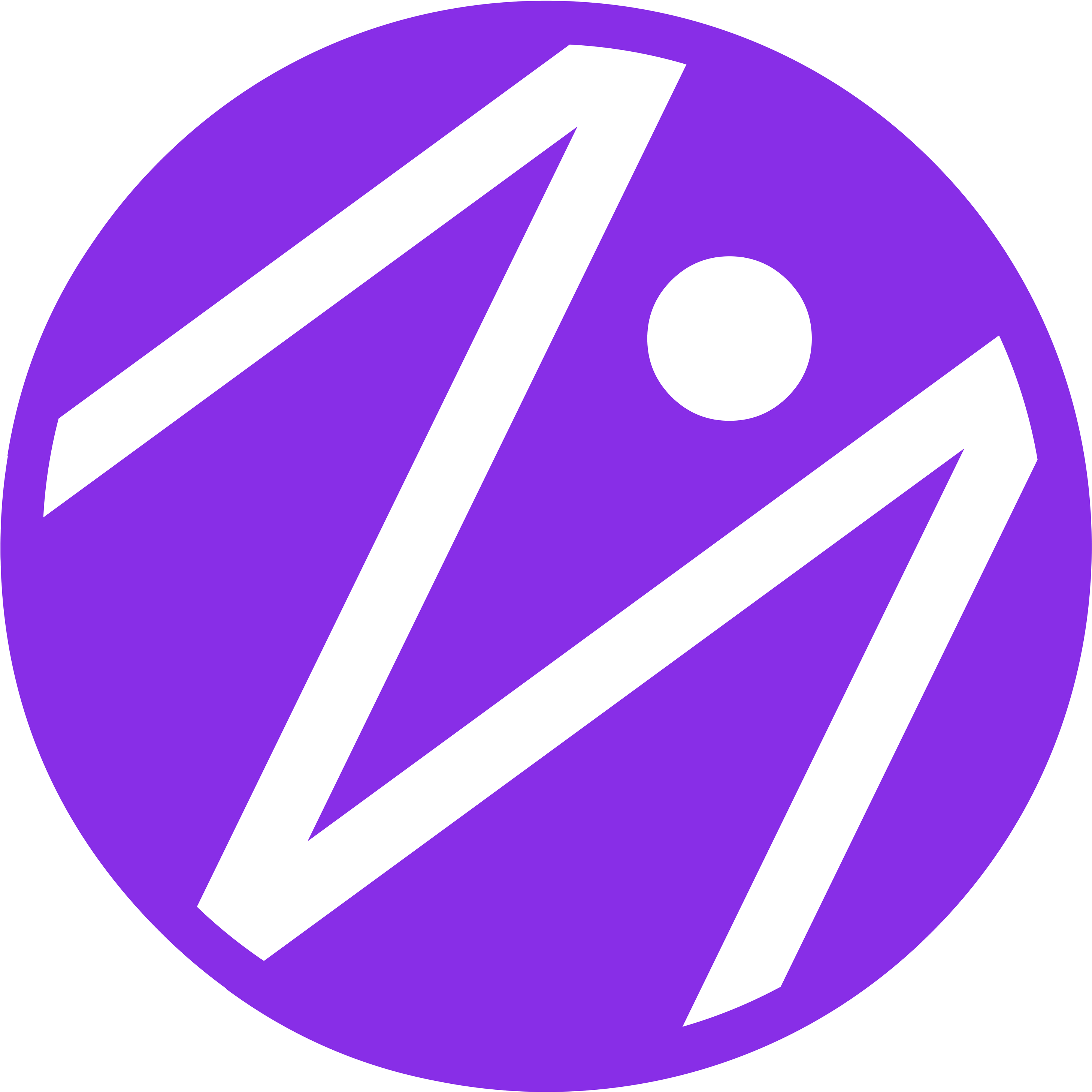 Download New Pom Logo Violet With White Stripes Pan Od Muzyki - Circle ...