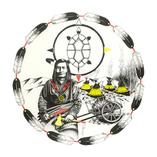 Download Lumbee Tribe Of North Carolina - Turtle Mountain Chippewa Flag ...