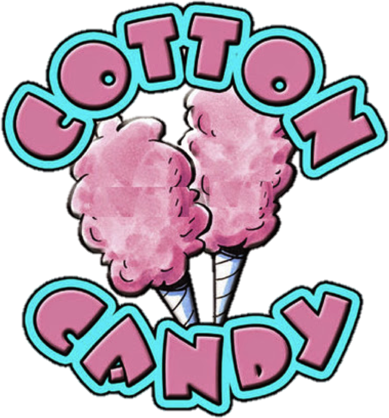 Download Candy Floss Picture - Cotton Candy Clipart - Full Size PNG ...
