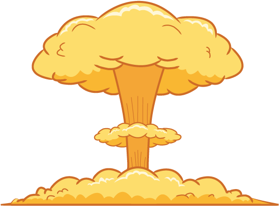 Download Go To Image - Mushroom Cloud Clipart Png - Full Size PNG Image ...