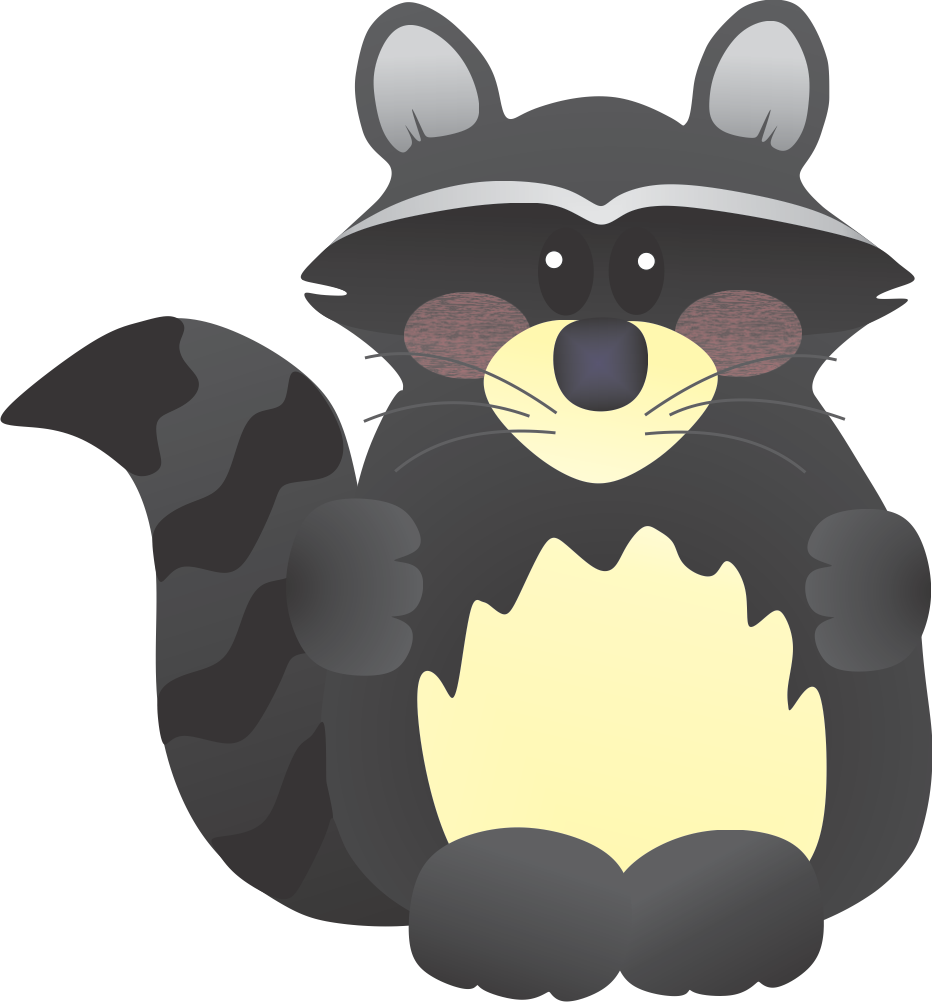 Download Raccoon Clip Art At Vector - Clip Art - Full Size PNG Image ...