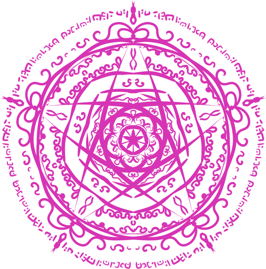 Download Pink Magic Circle Transparent - Full Size PNG Image - PNGkit