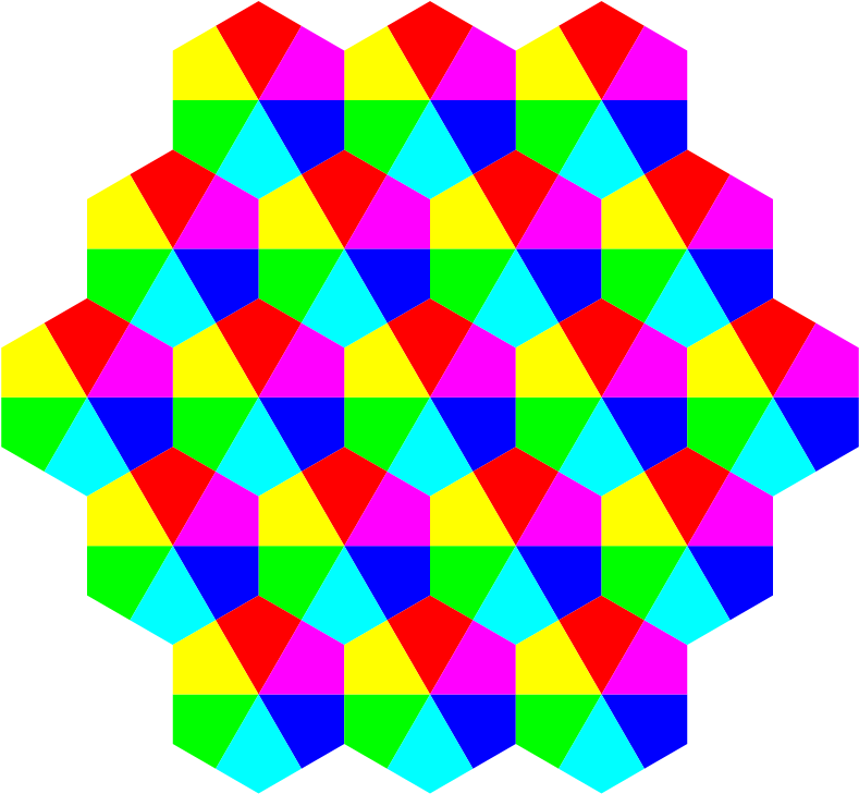 Download Hexagon Clipart Colorful - Hexagon Colors - Full Size PNG ...