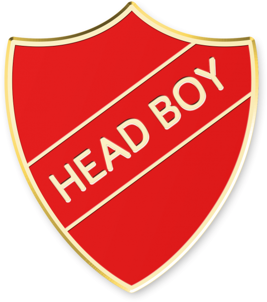 Download Head Boy Shield $0 - School Council Badge - Full Size PNG ...