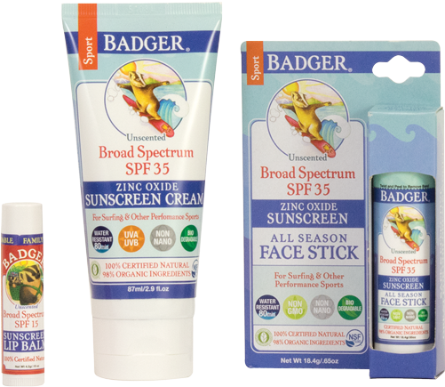 Download Badger Balm Spf 35 Sport Sunscreen Cream- 2.9 Oz - Full Size ...